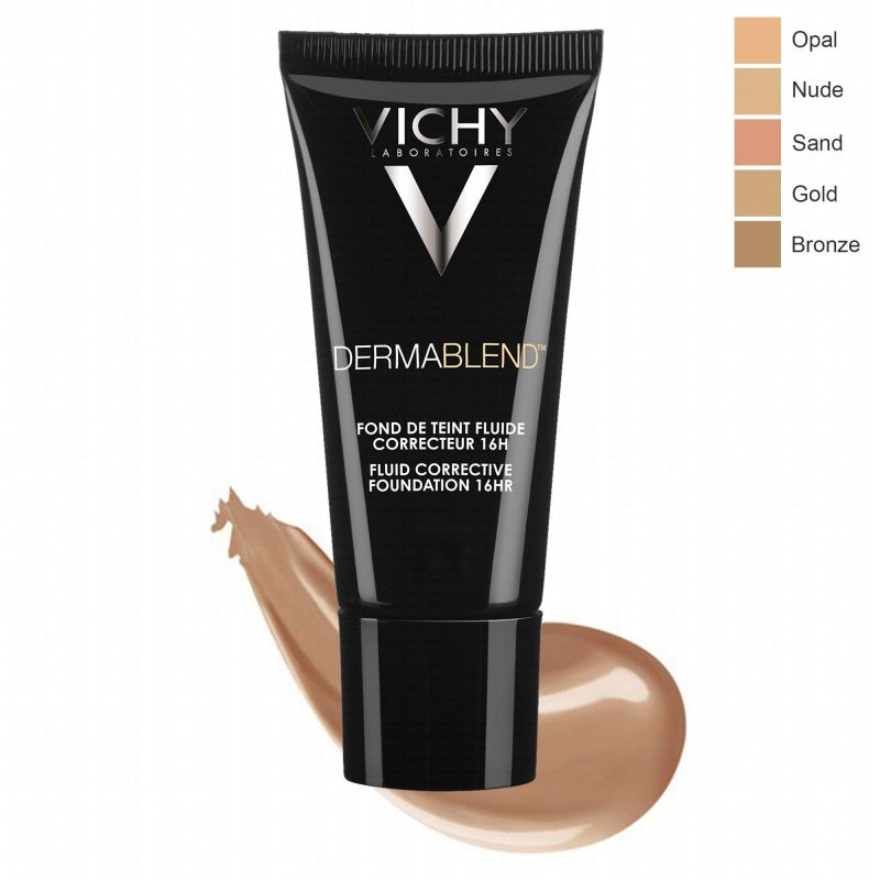 VICHY DERMABLEND FLUID FOUNDATION 25 NUDE 30ml