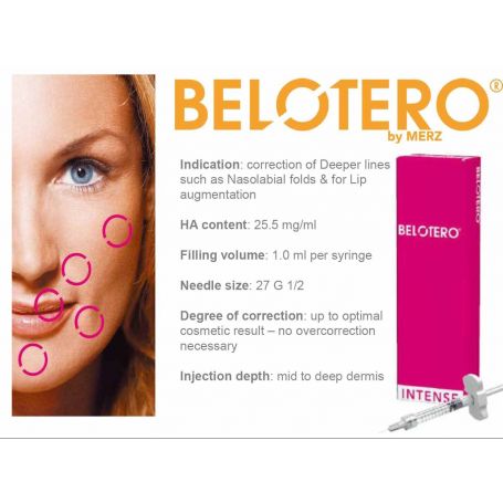 BELOTERO INTENSE LIDO (1x1ml) MERZ AESTHETICS