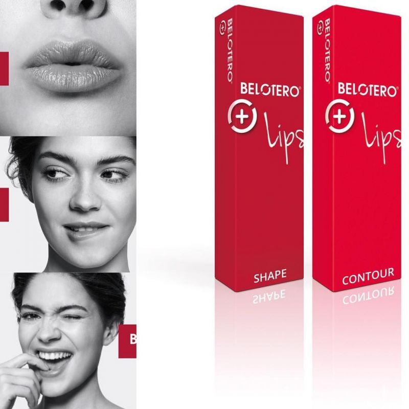 PACK MIX BELOTERO LIPS LIDO (CONTOUR+SHAPE) MERZ AESTHETICS