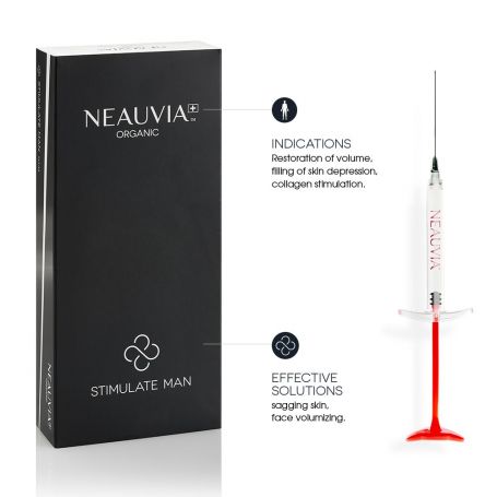 NEAUVIA STIMULATE MAN Inyección para HOMBRES Volume, arrugas profundas