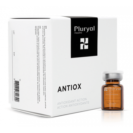LOTE DE 10 PLURYAL MESOLINE ANTIOX (5x5ml) MD SKIN SOLUTIONS
