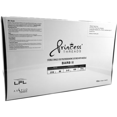 PRINCESS BARB II THREADS LIFT hilos tensores | Rostro, cuerpo