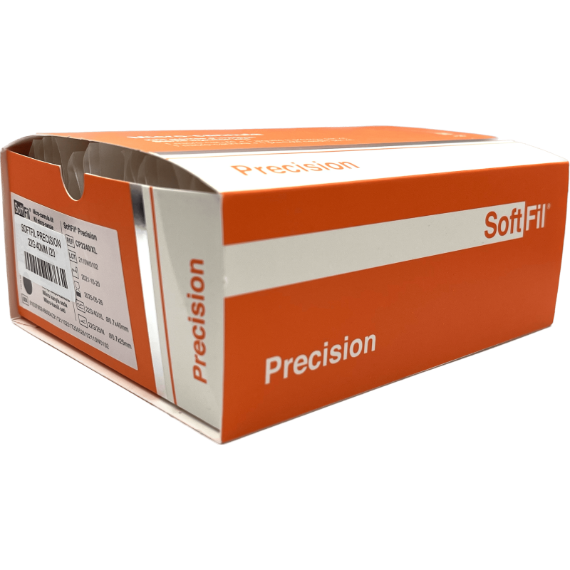 SOFTFIL 22G40mm/XL PRECISION MICROCANNULA - BLACK/20