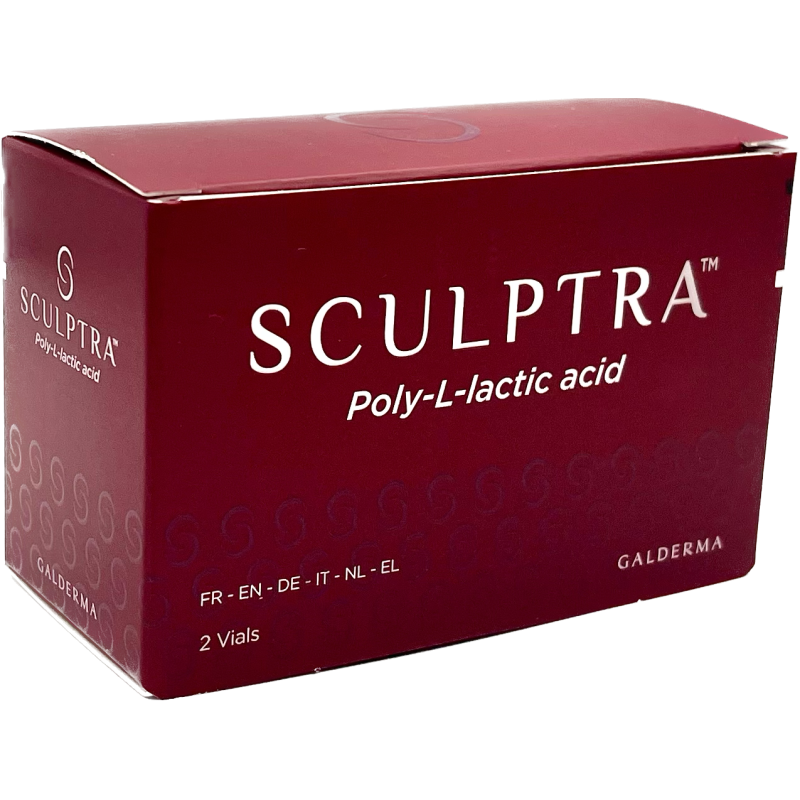 SCULPTRA (2 flacons x 5ml) GALDERMA Implant injectable volumateur